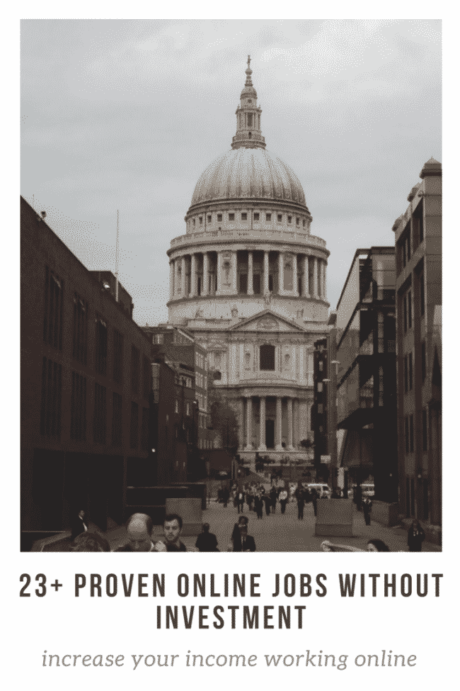 23+ Proven Online Jobs Without Investment | Millionaire Mob