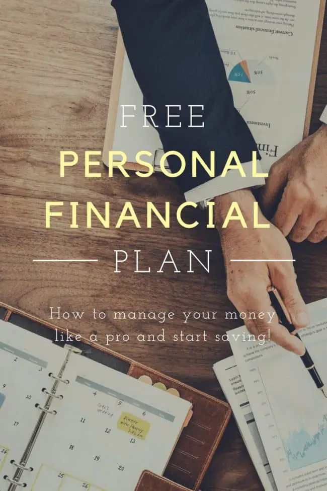 Personal Financial Plan Example Manage Your Money Like A Pro 